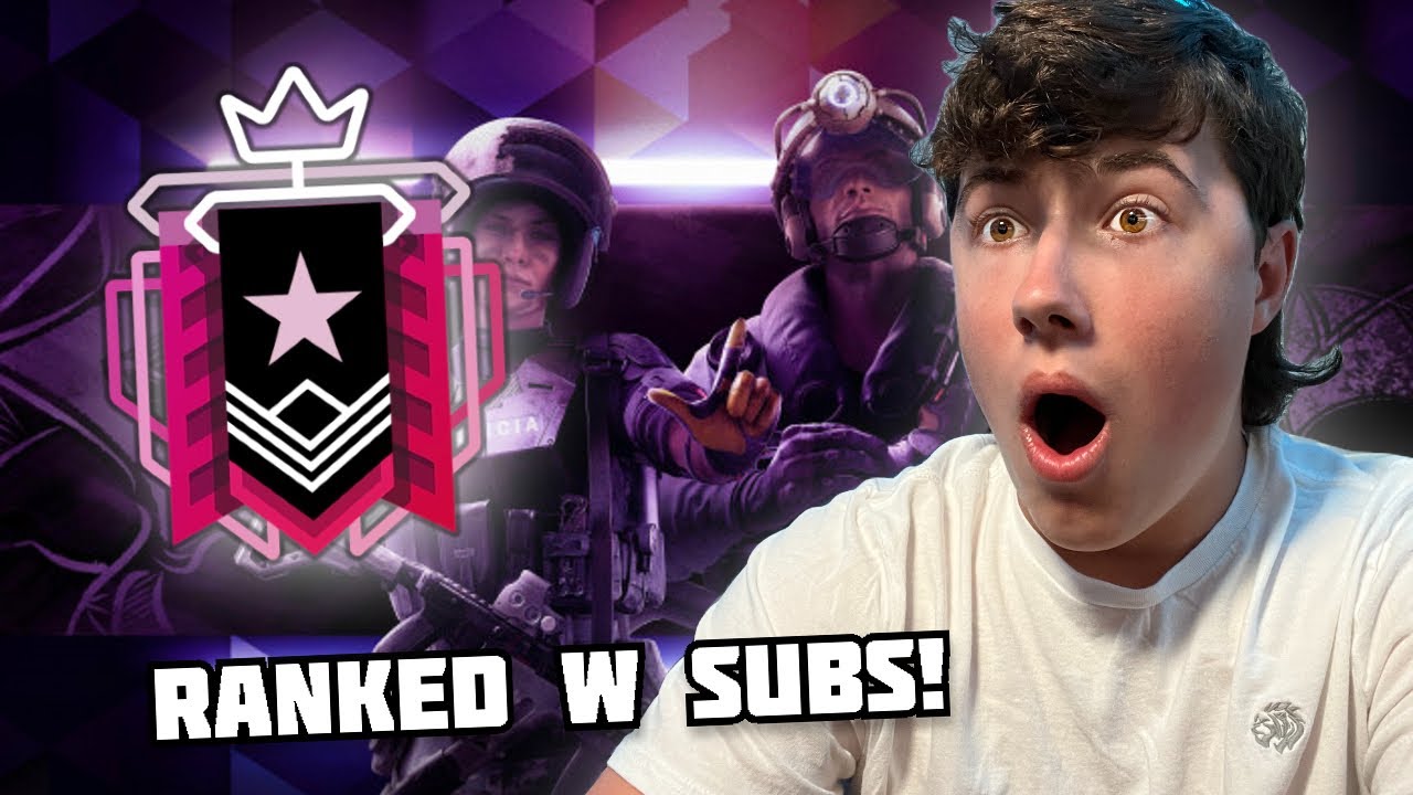 LIVE: I can FINALLY See My RANK In R6 Siege Ranked Play! - YouTube