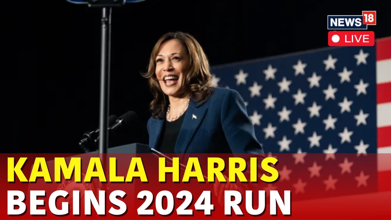 Kamala Harris Awkward Speech On Biden's Retirement | Kamala Harris Vs ...