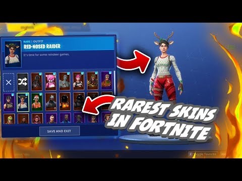 I have THIS rare skin... (Fortnite Locker Tour)