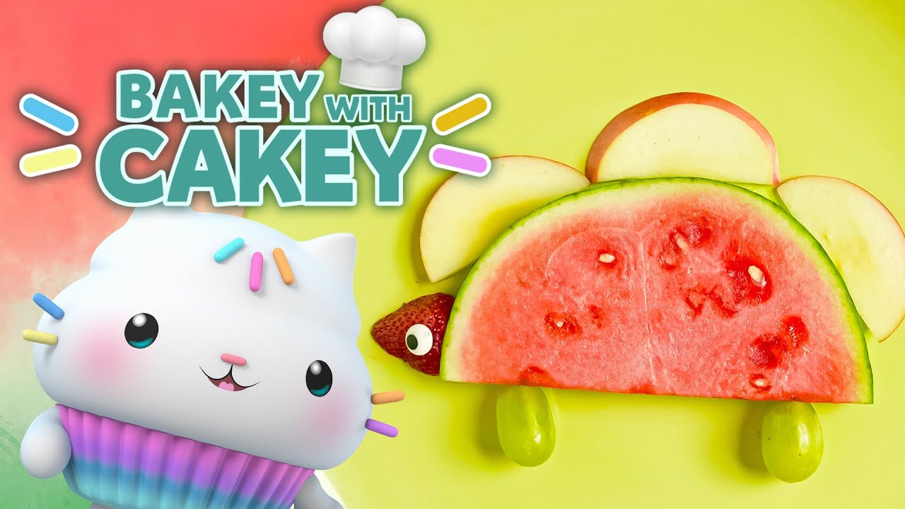 Fun With Fruit! Making Animals Out of FOOD with Cakey! | BAKEY WITH ...