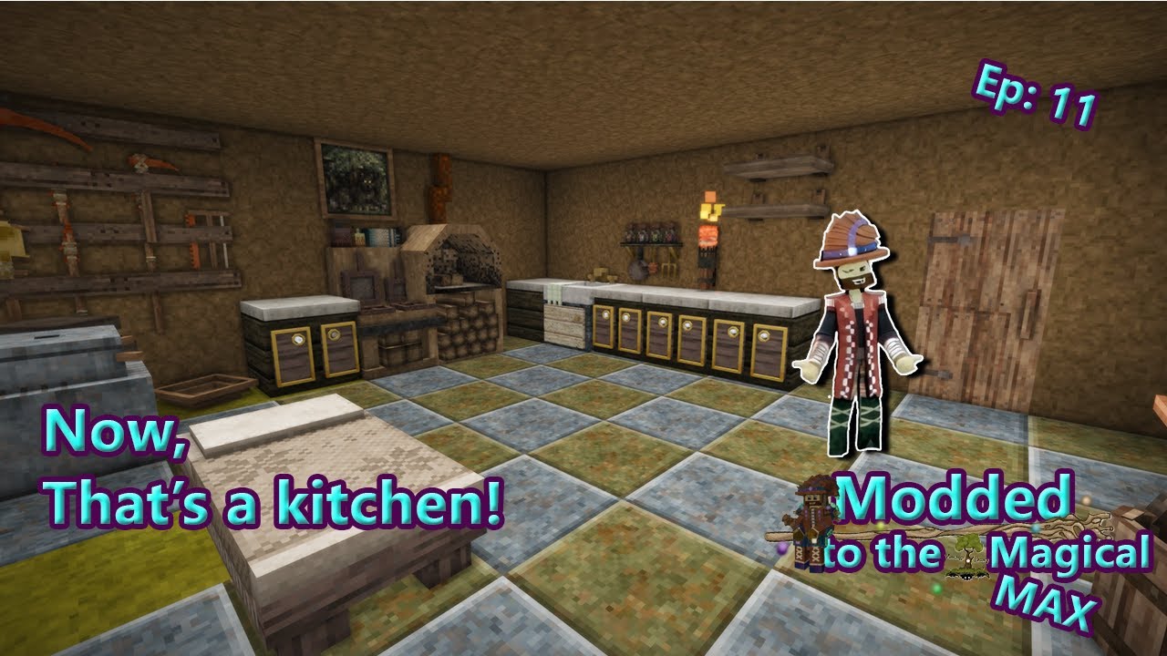 Building for Bounty: The Perfect Cellar and Kitchen : Modded to the ...