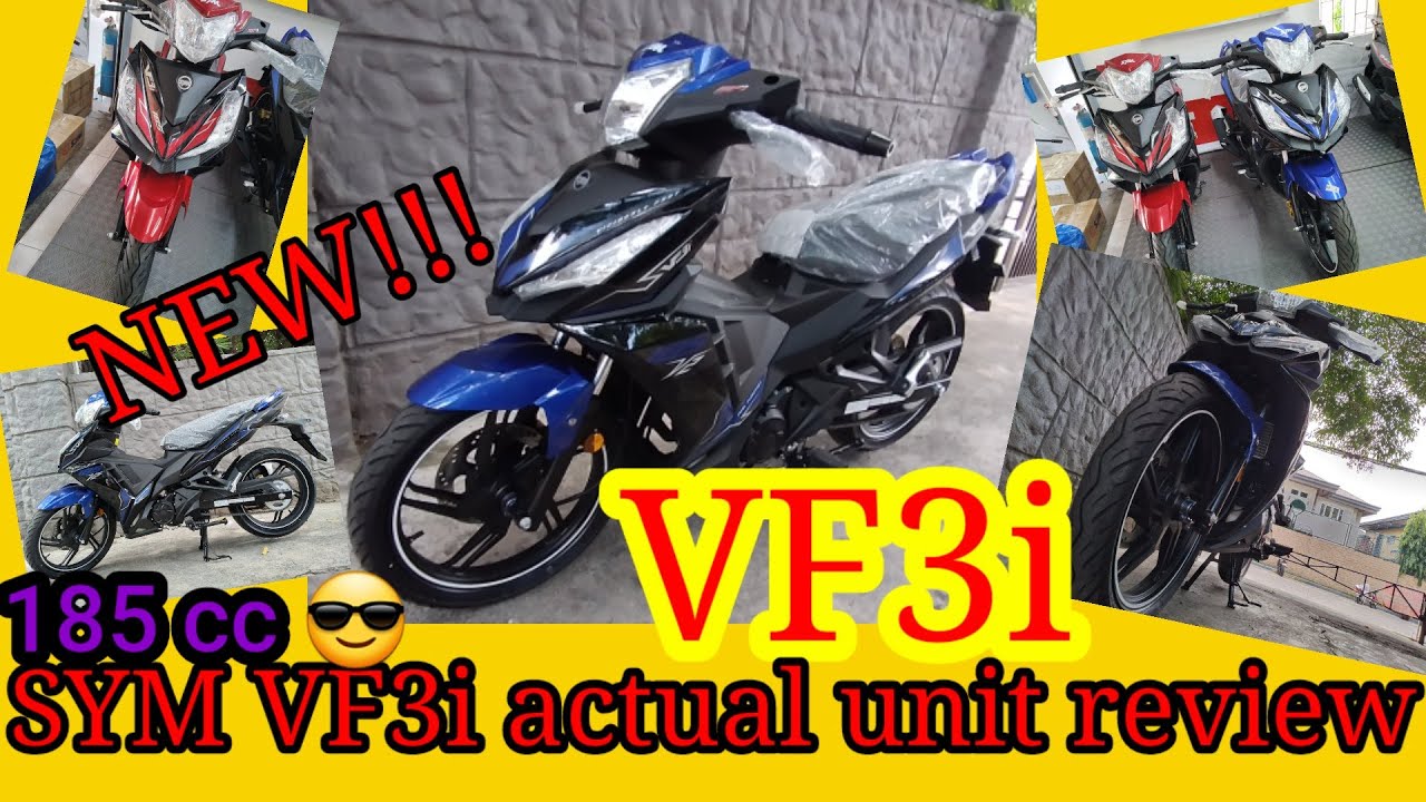 VF3i review | vf3i actual look review | New SYM model | Sym philippines ...