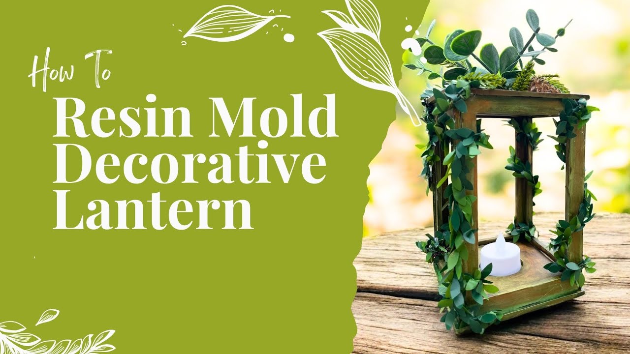 Easy to make Resin Crete Lantern | Outdoor-Inspired Decor - YouTube