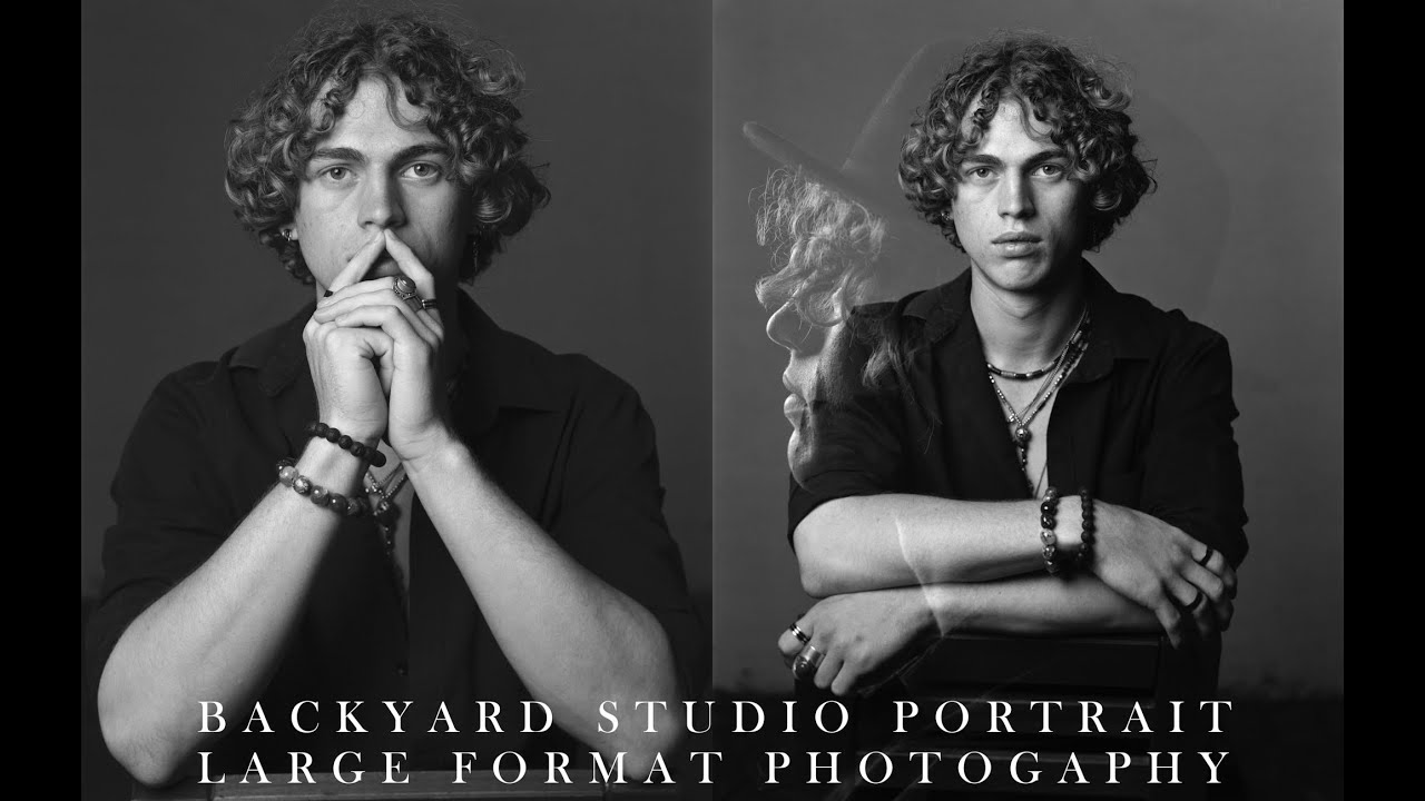 LARGE FORMAT PORTRAIT : ON LOCATION | STUDIO PORTRAIT IN THE BACKYARD ...