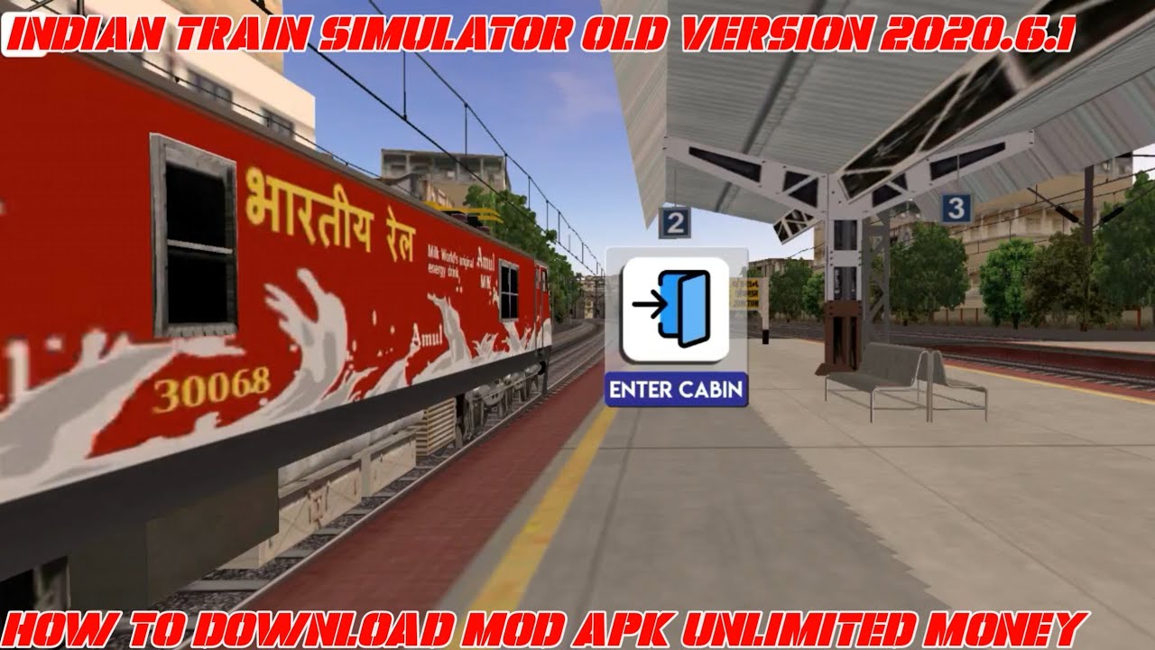 How to Download indian train simulator old version apk 2020.6.1 ...