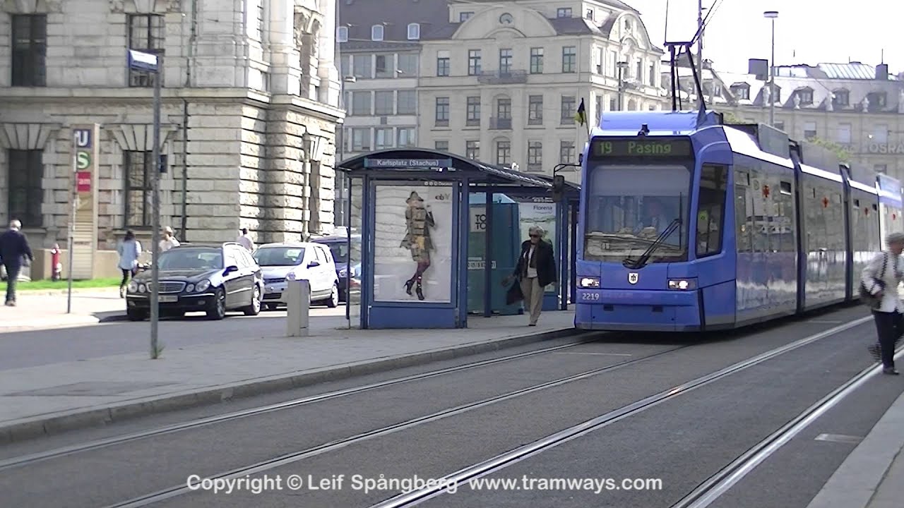 München Strassenbahn / Munich Tramways, Part 6 of 17, Karlsplatz - YouTube
