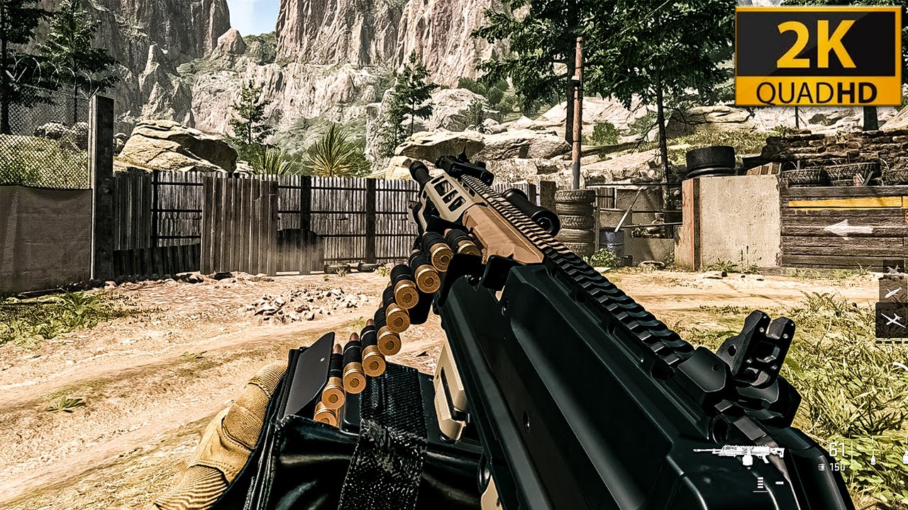 MW2 Multiplayer Gameplay No Commentary | Raal MG | PC 2K 60FPS - YouTube