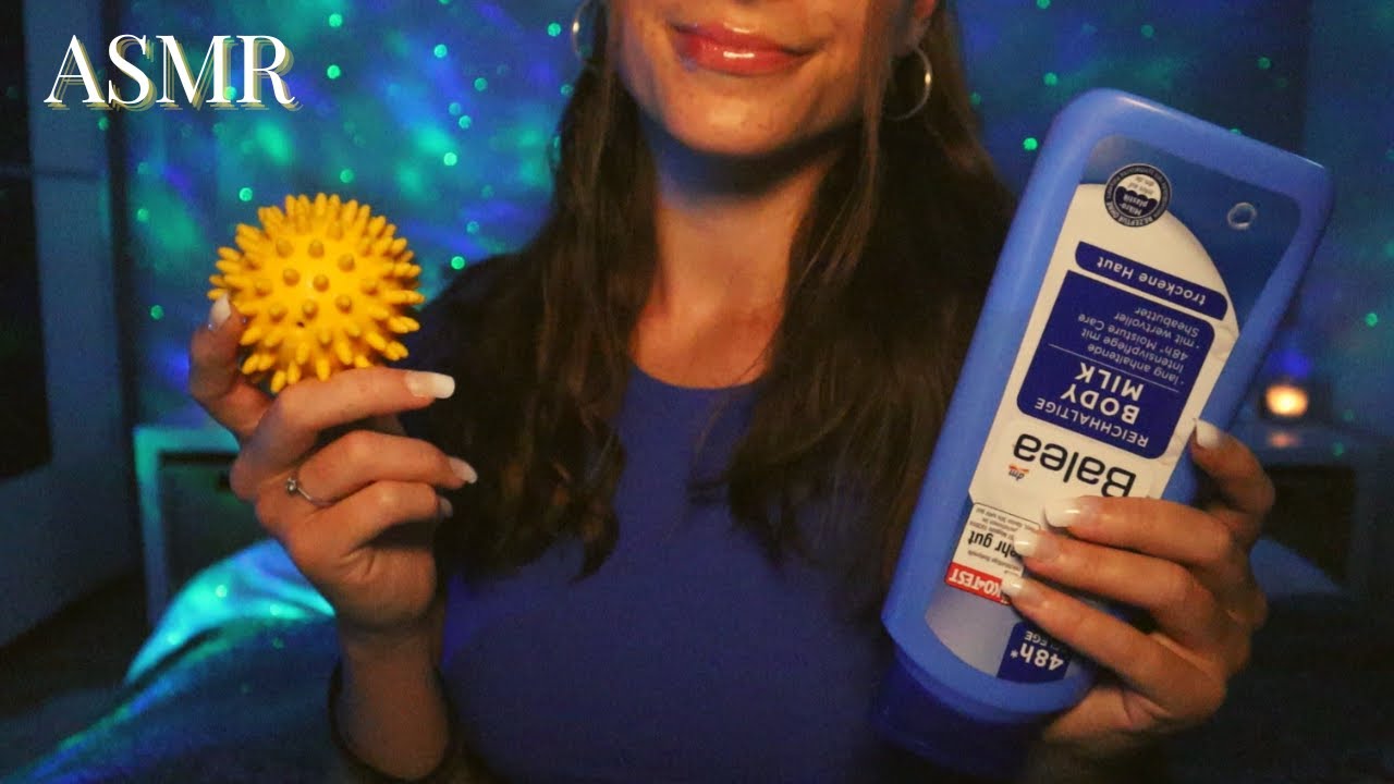 ASMR | Giving You A Massage with Layered Sounds (Face, Shoulder & Back ...