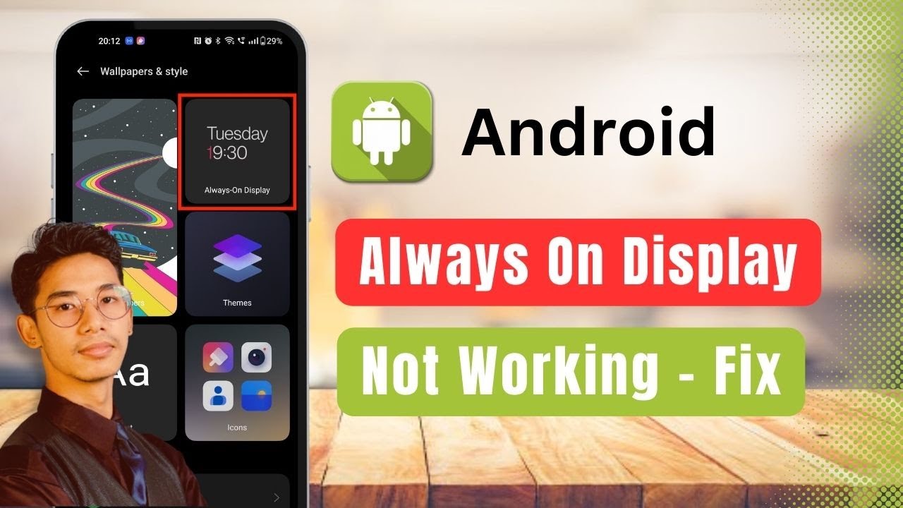 Always On Display Not Working - Easy Fix ! - YouTube
