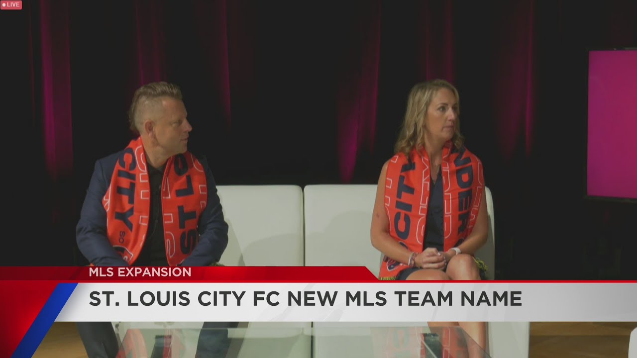 New MLS team name and logo revealed in St. Louis - YouTube