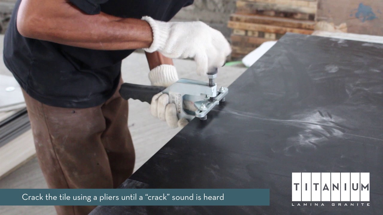 TITANIUM GRANITE - Cutting Manual Tutorial - YouTube