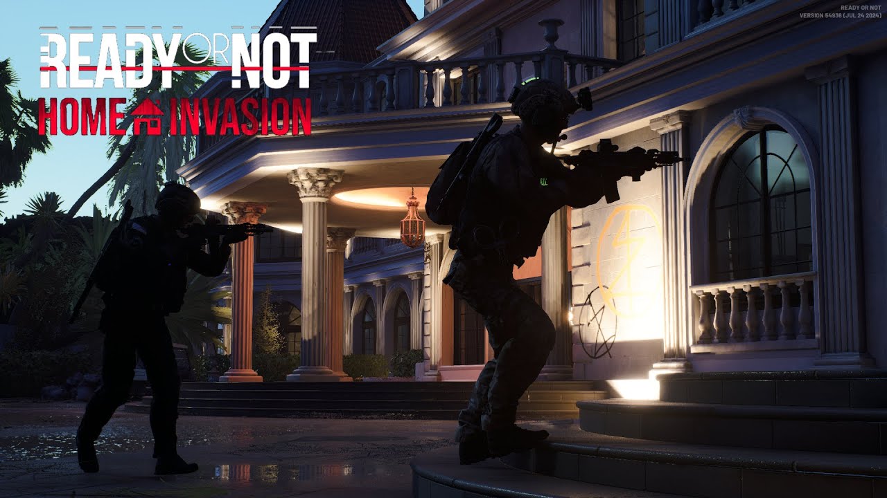 Probando el nuevo DLC de Ready or Not Home Invasion - Lawmaker - YouTube