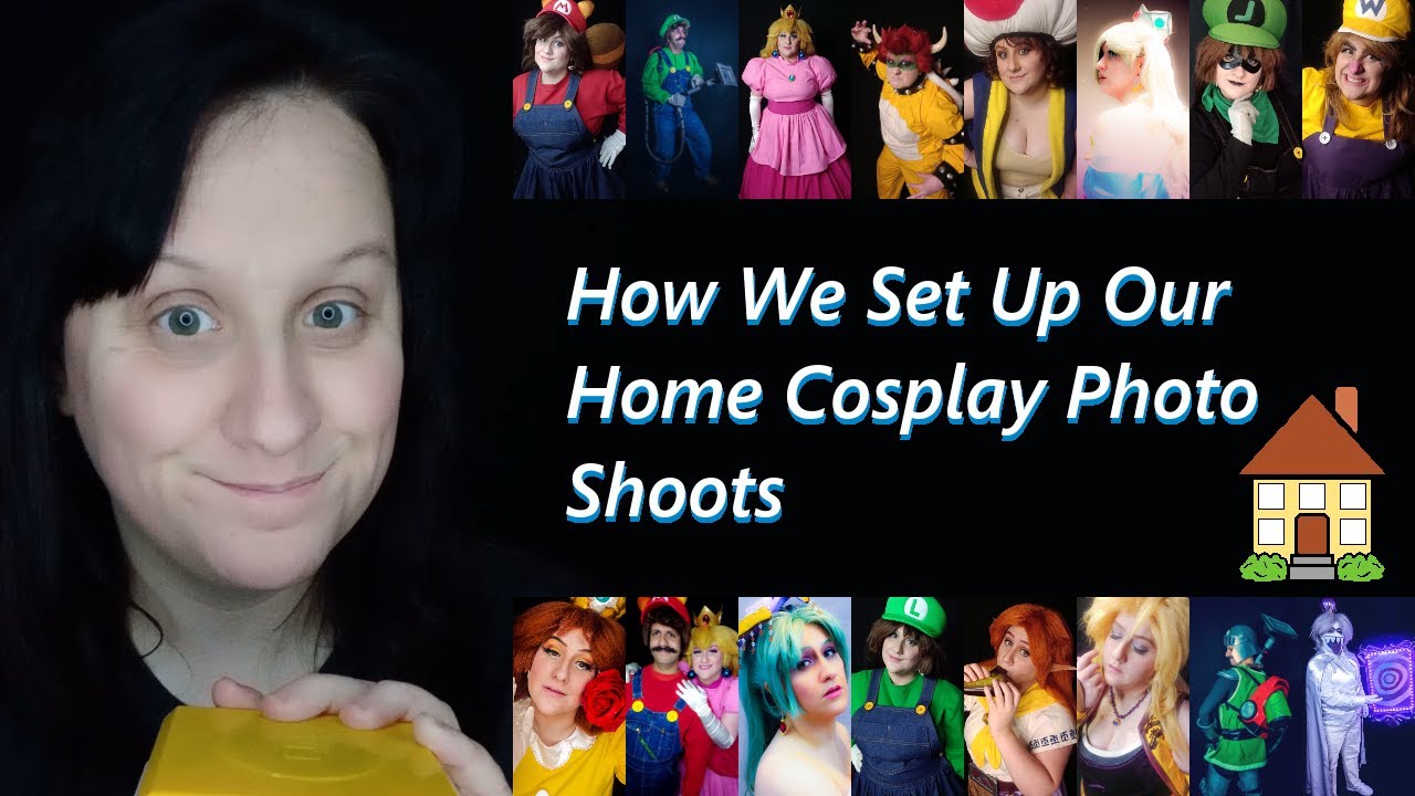 How We Set Up Our Home Cosplay Photo Shoots - YouTube