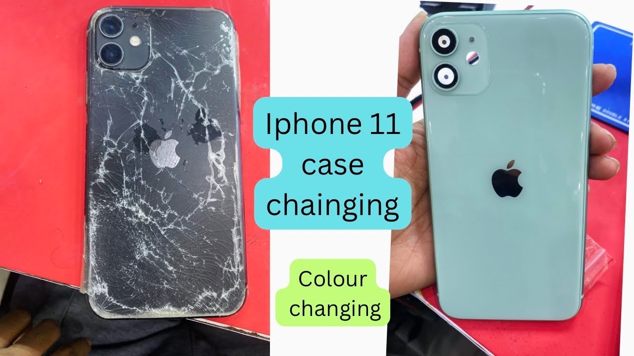 iPhone 11 case change | with colours😻 - YouTube