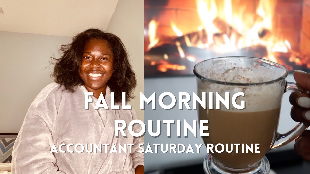 ACCOUNTANT FALL MORNING ROUTINE 2020| CHRISTIAN MORNING ROUTINE| calm ...