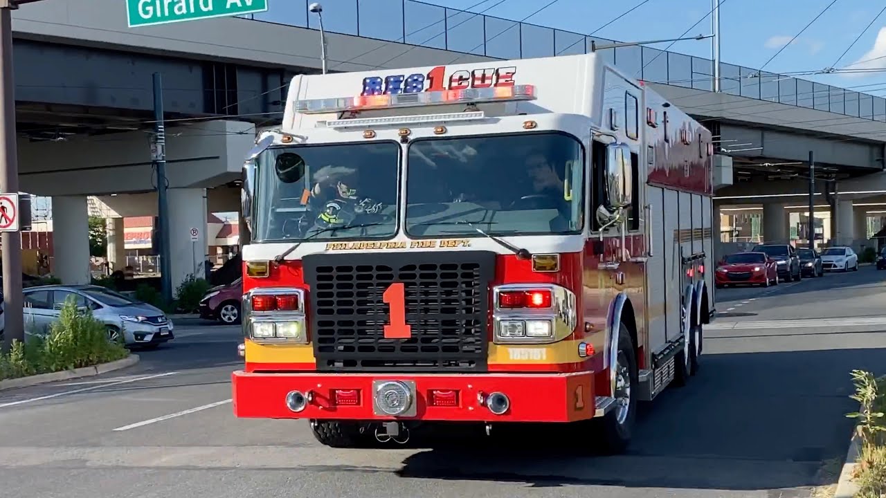 PFD Rescue 1 Responding HORN - YouTube