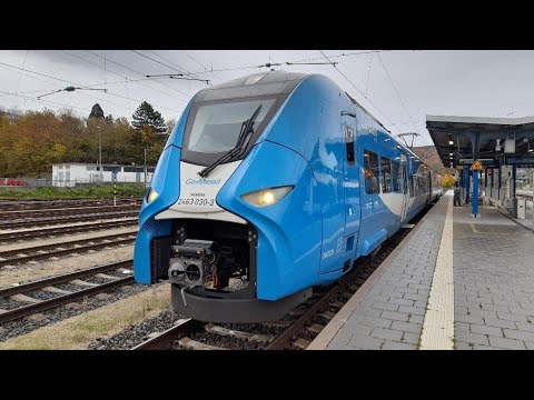 Zugverkehr in Aalen[2[ - YouTube