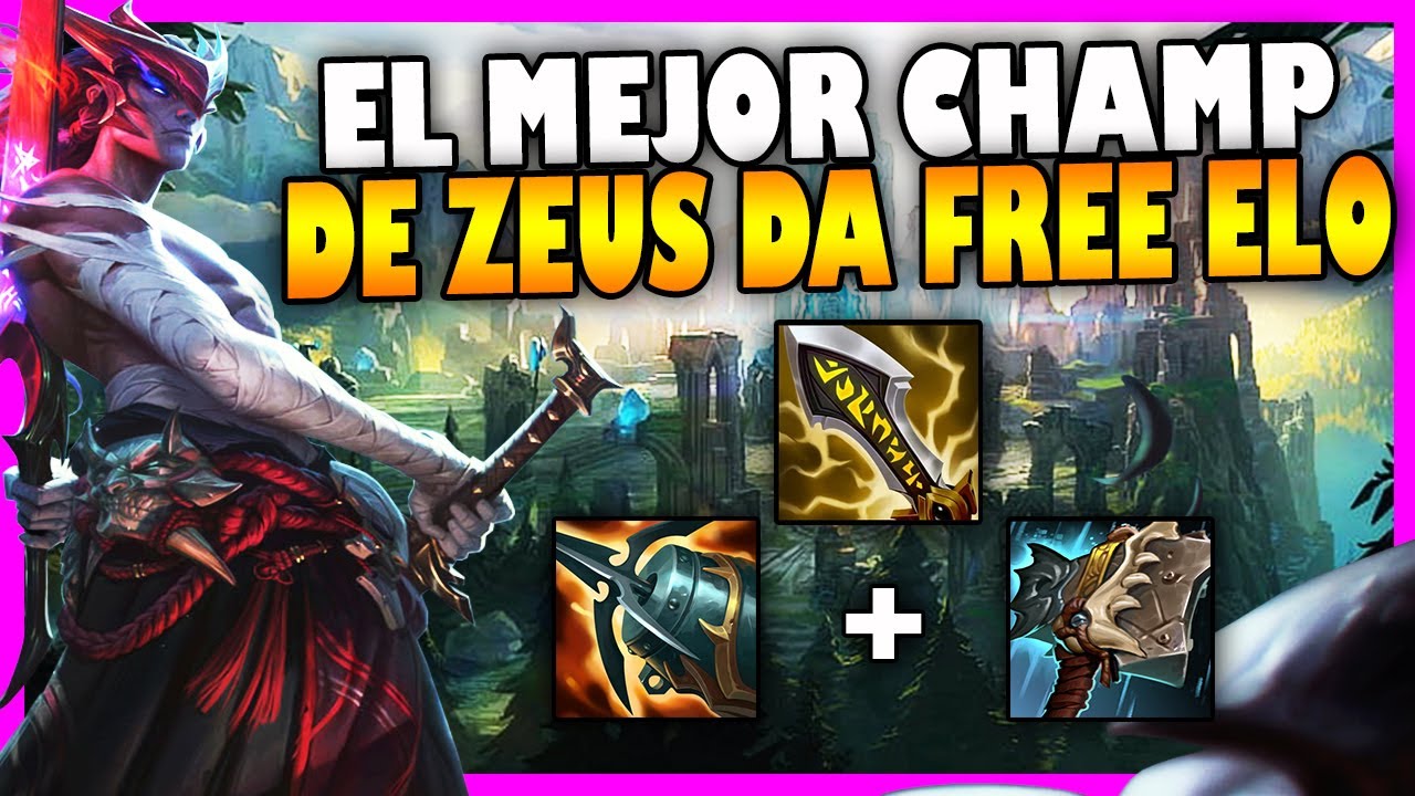 POR ESTE CHAMP ZEUS GANO EL MUNDIAL - YouTube