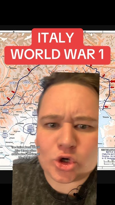 ITALY IN WORLD WAR 1 #history #map #italy #wwi #ww1 #worldwar1 #italia ...