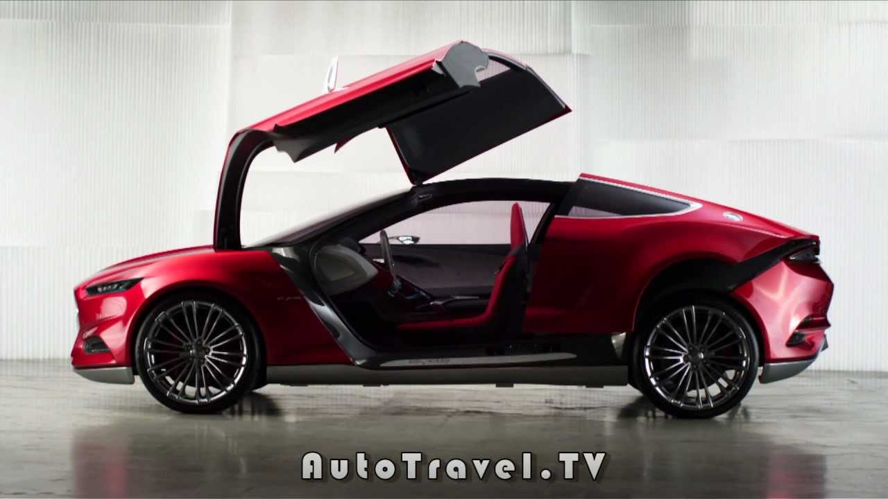 Ford Introduces the Evos Concept Car - YouTube