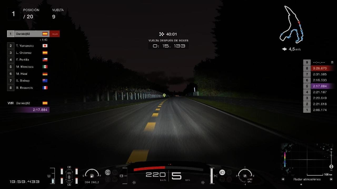 Gran Turismo 7 SPA 1H race rain 800 Supra gt 500 '97 - YouTube