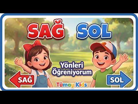 Sağ Sol Şarkısı 💃🕺 Hareketli Çocuk Dansı | Tümay Kids