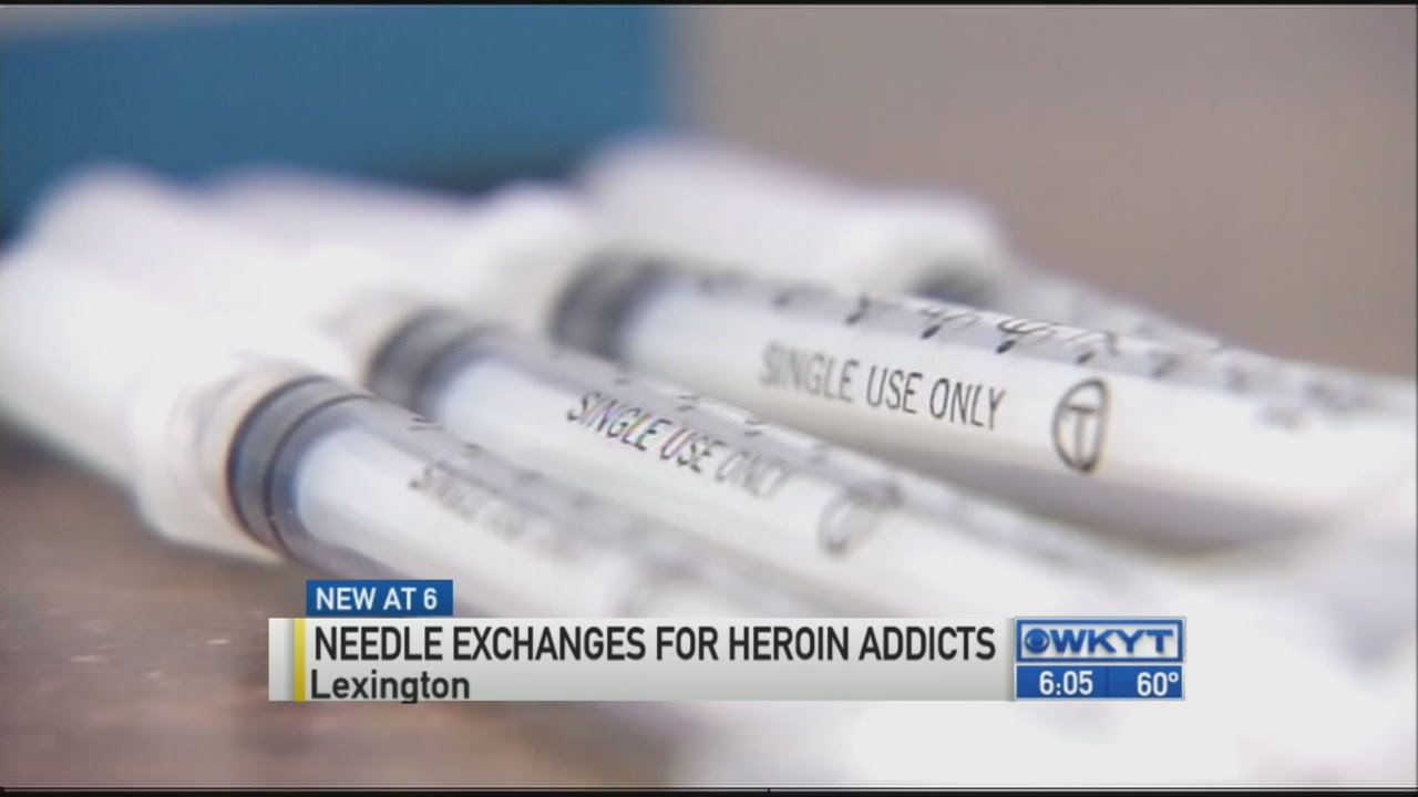 Needle exchange for heroin addicts - YouTube