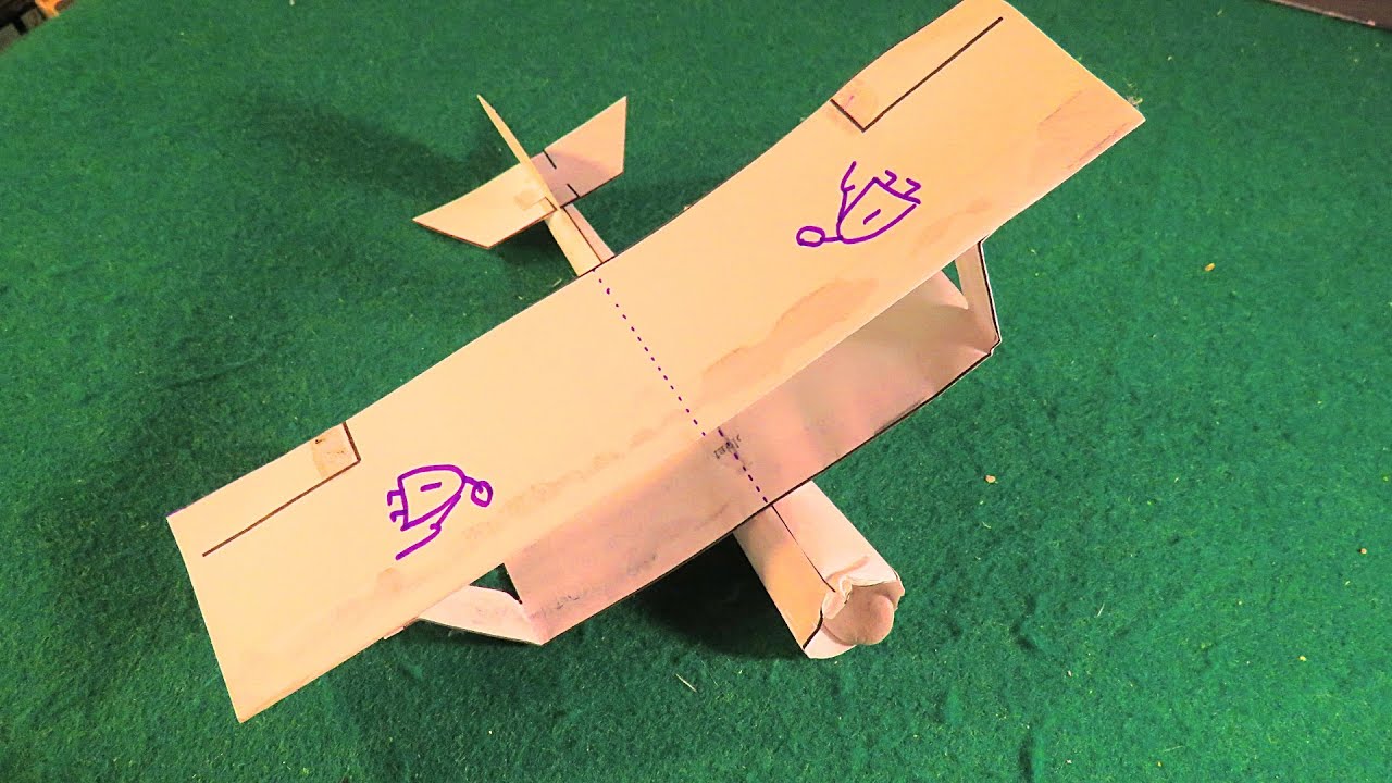Home made version of The World Record Paper Airplane Book Camel - YouTube