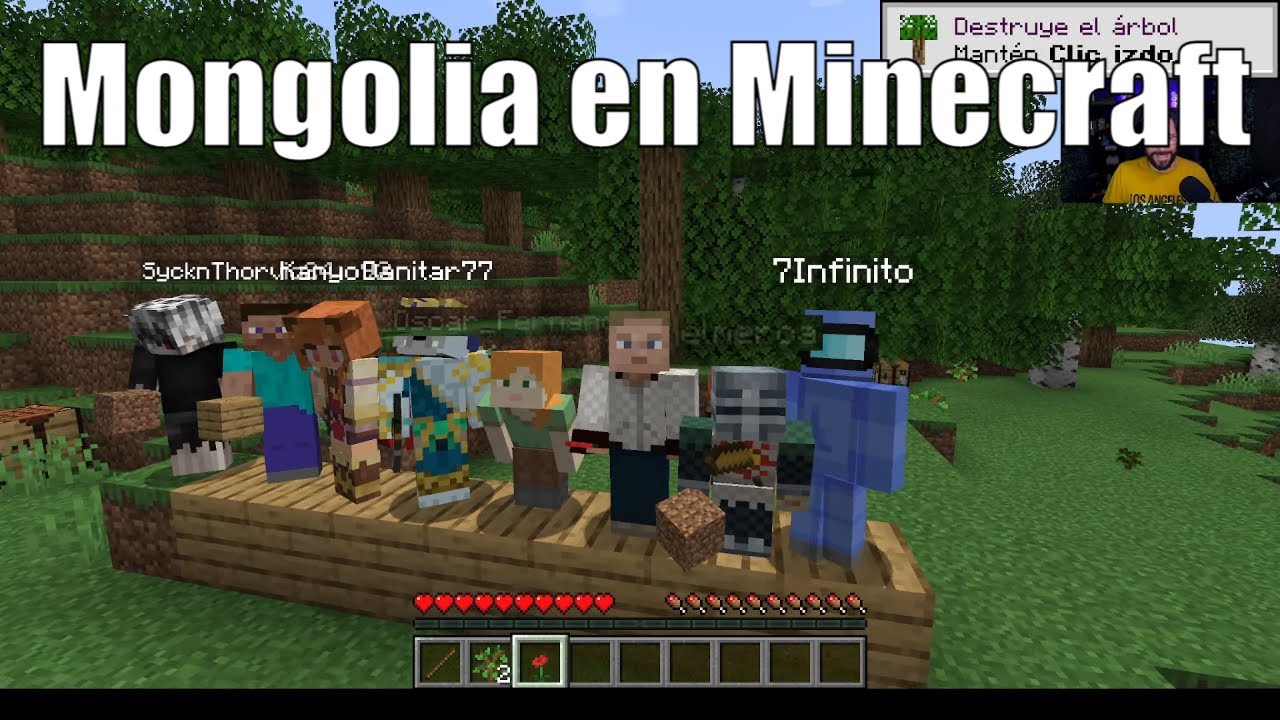 ⛏️ Mongolia en Minecraft! ⛏️ Minecraft Gameplay español 01 - YouTube