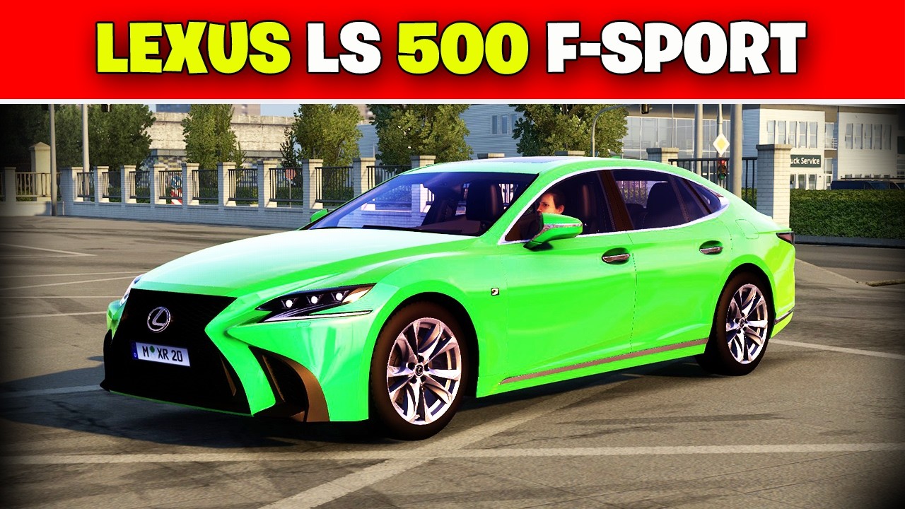Lexus LS 500 F-Sport 2018 (ETS2 1.51) | Euro Truck Simulator 2 | ETS 2 ...