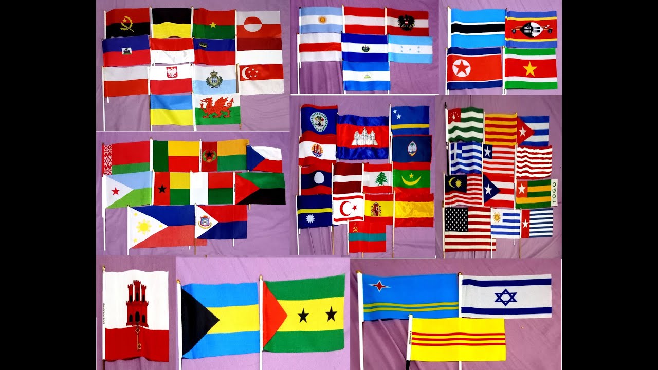 Fun with Flags Season 2 Ep8: National Flags by Design: Horizontal ...