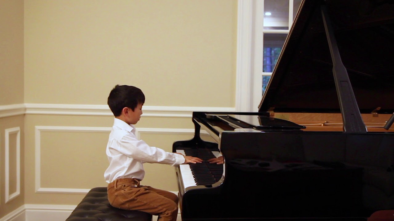Dylan Hwang, Primary Division, piano - YouTube