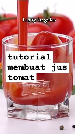 tutorial membuat jus tomat #tutorial #jus #tomat - YouTube