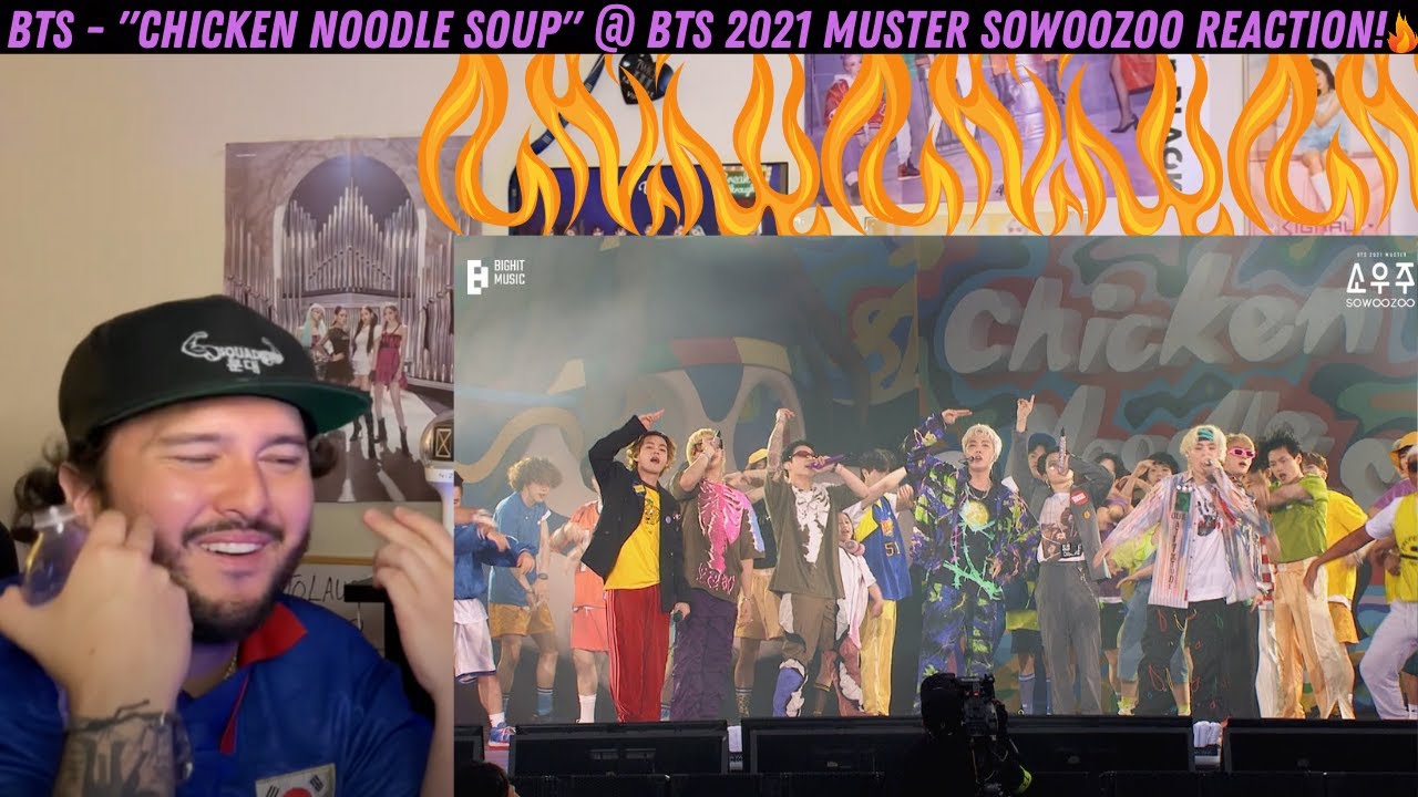 BTS - "Chicken Noodle Soup" @ BTS 2021 MUSTER SOWOOZOO Reaction! - YouTube