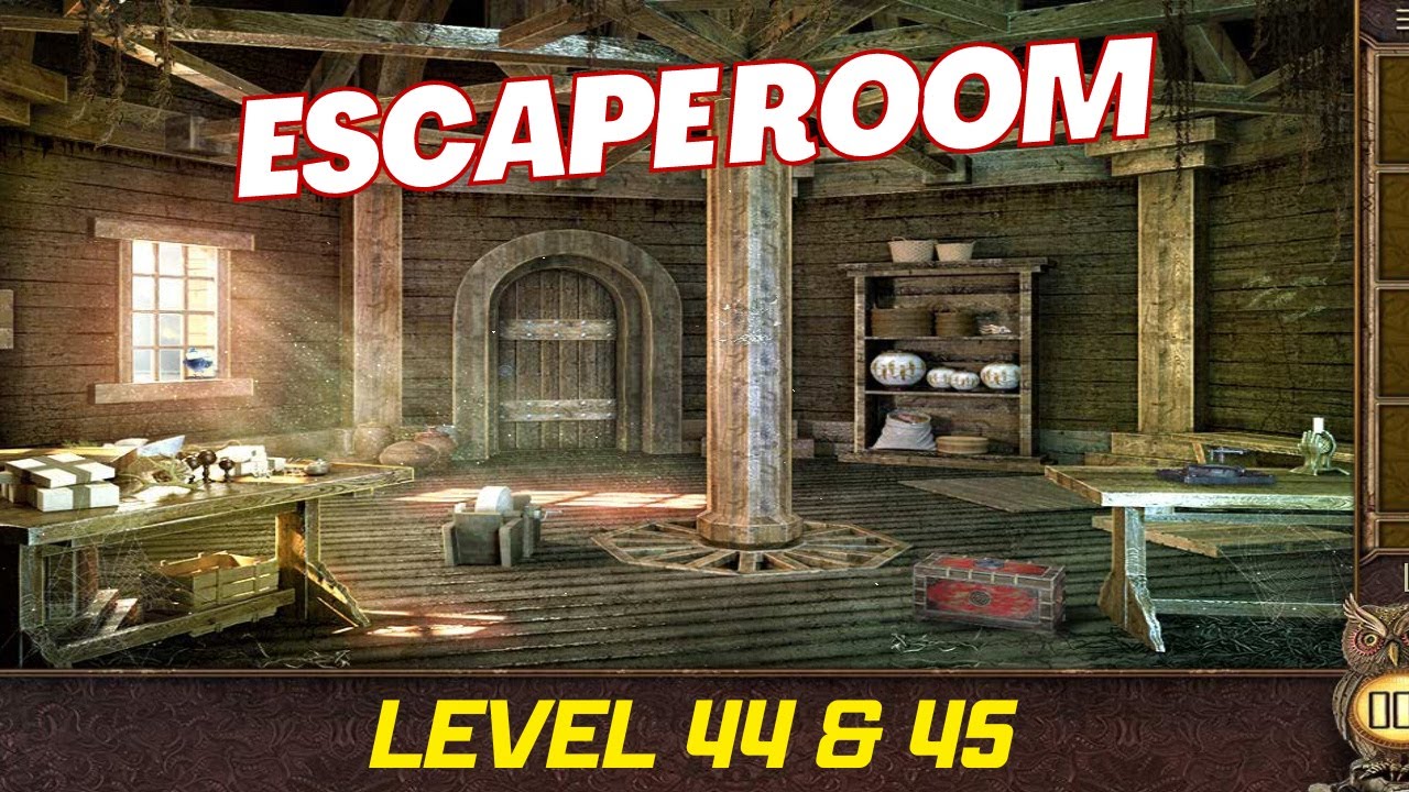 Escape Room android game | escape room level 44 & 45 - YouTube
