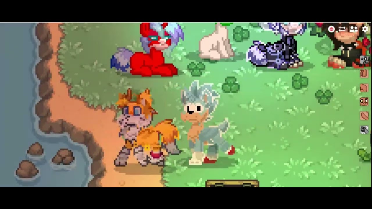Sonic and Tails dancing but in Pony Town? - YouTube