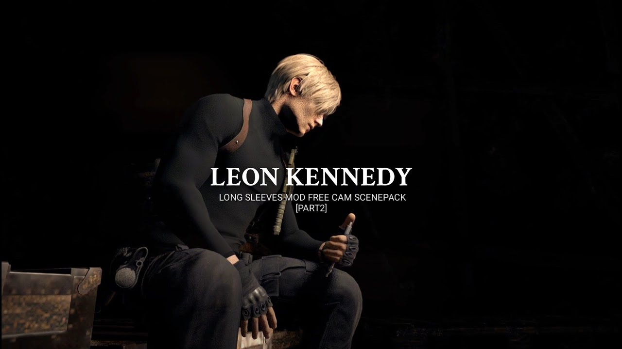 Leon Kennedy Long Sleeves Mod Scenepack- Free Cam - YouTube