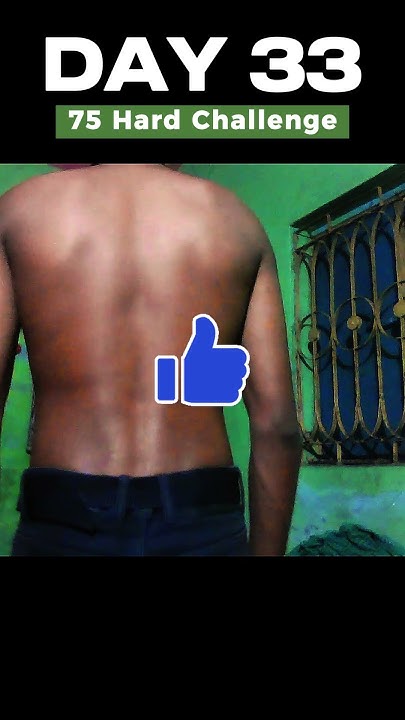 Day 33 | 75 Hard Challenge | #75hard #75hardchallenge #day33 - YouTube