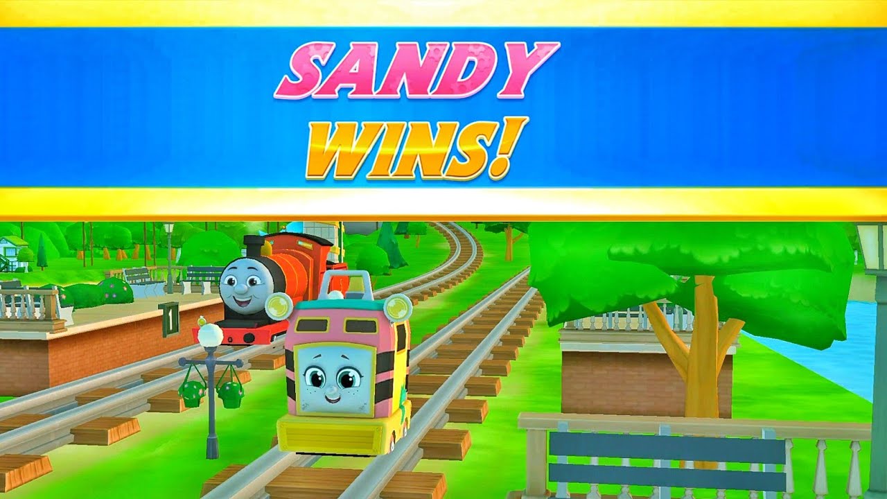 SANDY|| NEW ENGINE || THOMAS AND FRIENDS - YouTube