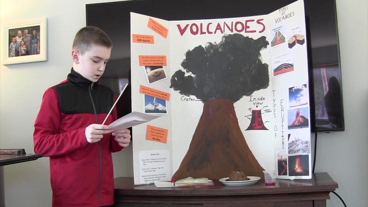 Volcanoes Science Project - YouTube