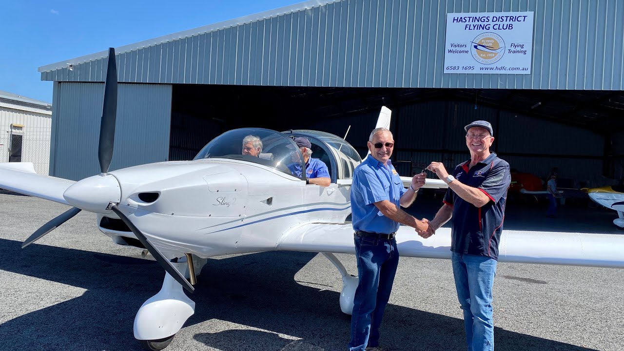 New Sling 2 aircraft arrives at Hastings District Flying Club (HDFC ...