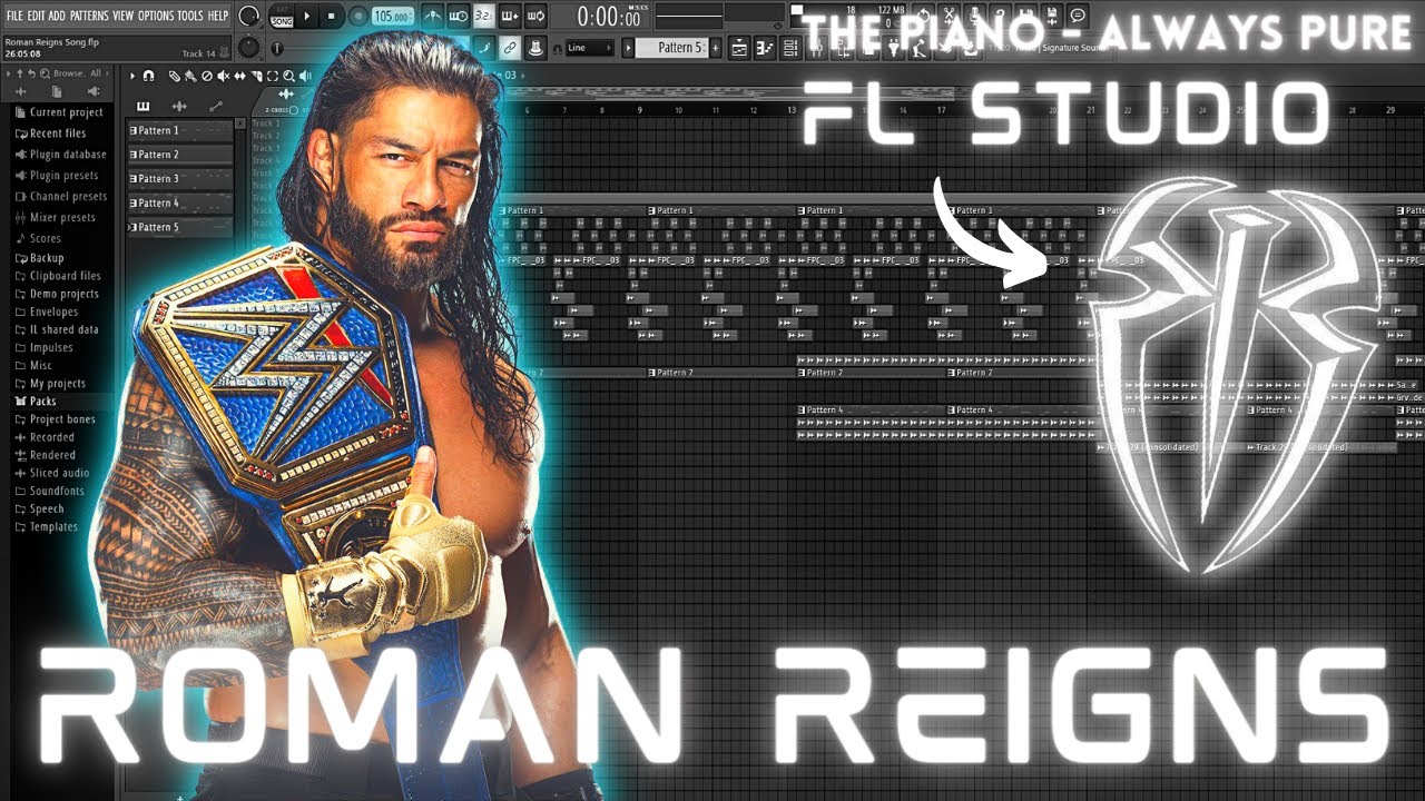 Roman Reigns Entrance - Fl Studio remake by Prem | The Piano Always ...
