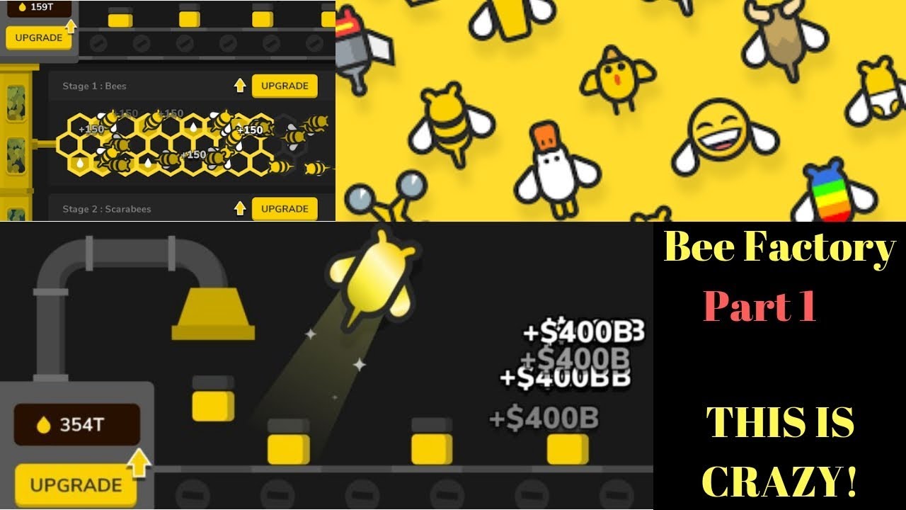 THIS IS CRAZY! | Bee Factory Part 1 - YouTube
