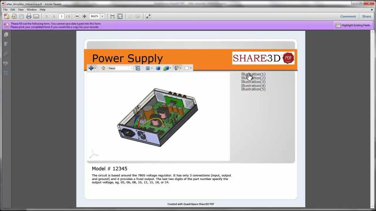 Share3D PDF - YouTube