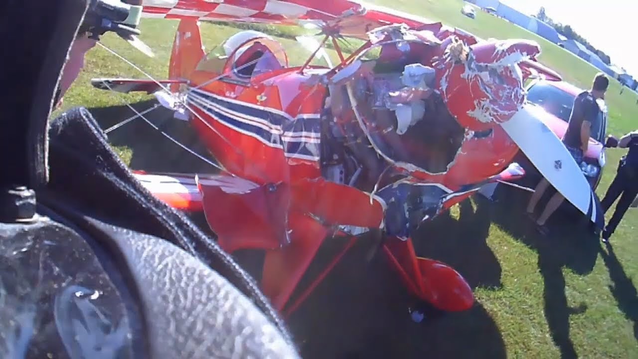 Two Plane Crash Helmet Cam - YouTube