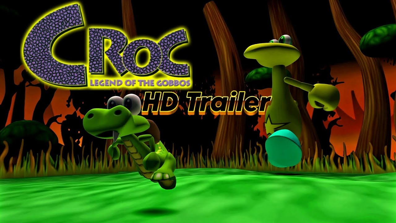 Croc: Legend Of The Gobbo's - HD Remaster Trailer - YouTube