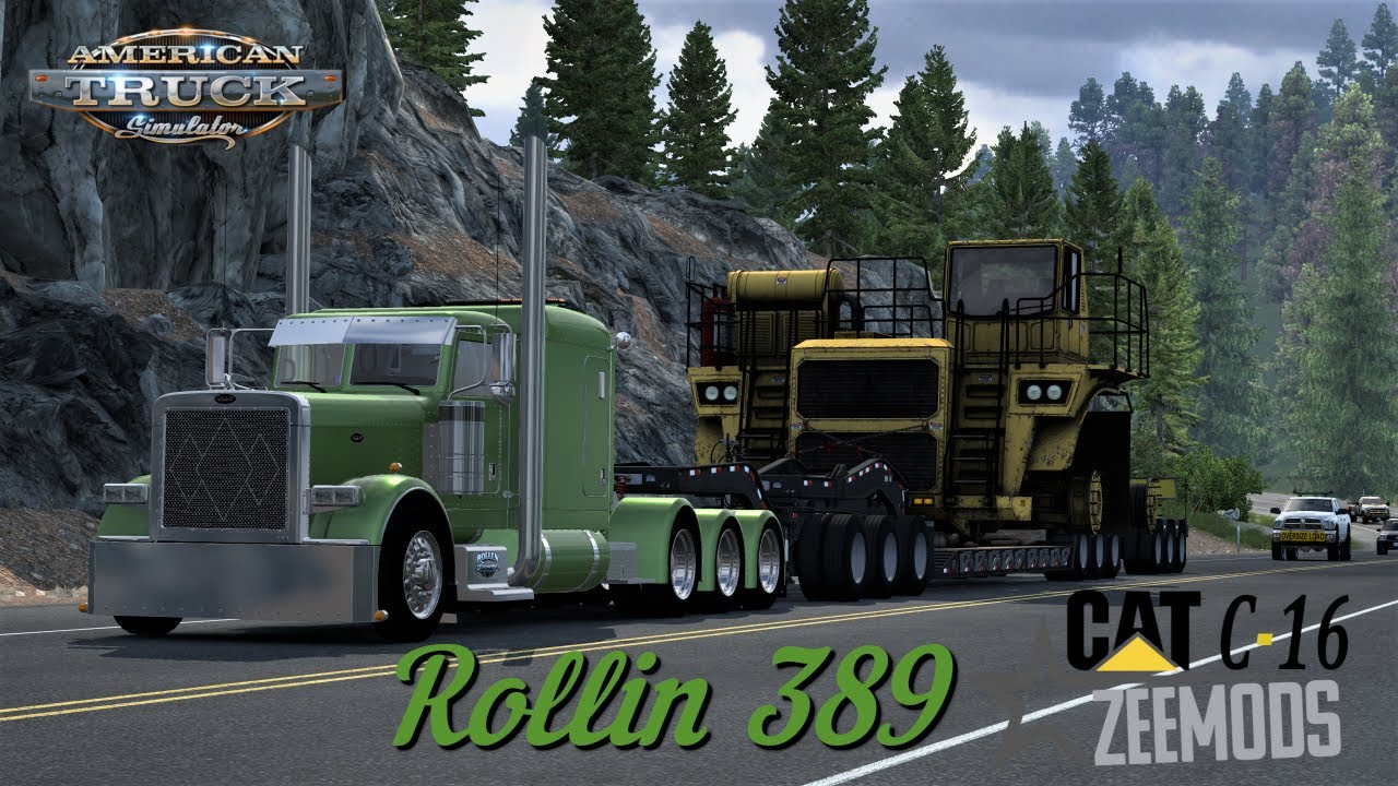 ATS / Putting the 600hp C-16 Cat to Work with a Special Transport Load ...