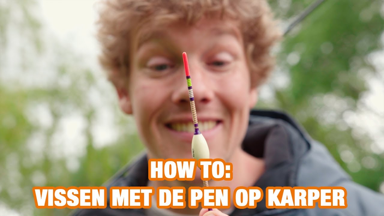 How To: Karpervissen met de pen (dobber) - Vissen Doe Je Zo! - YouTube
