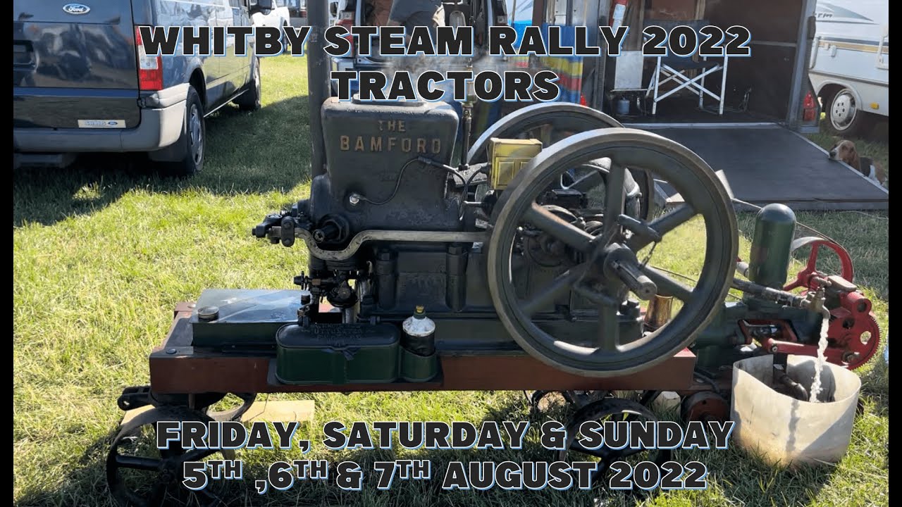 ***RAW FOOTAGE*** Whitby steam rally 2022 (stationary engines) 3 OF 9 ...