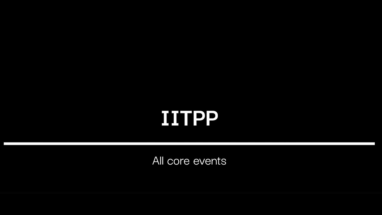 Innovation Inc Thermal Power Plant(iitpp) - All core events - YouTube